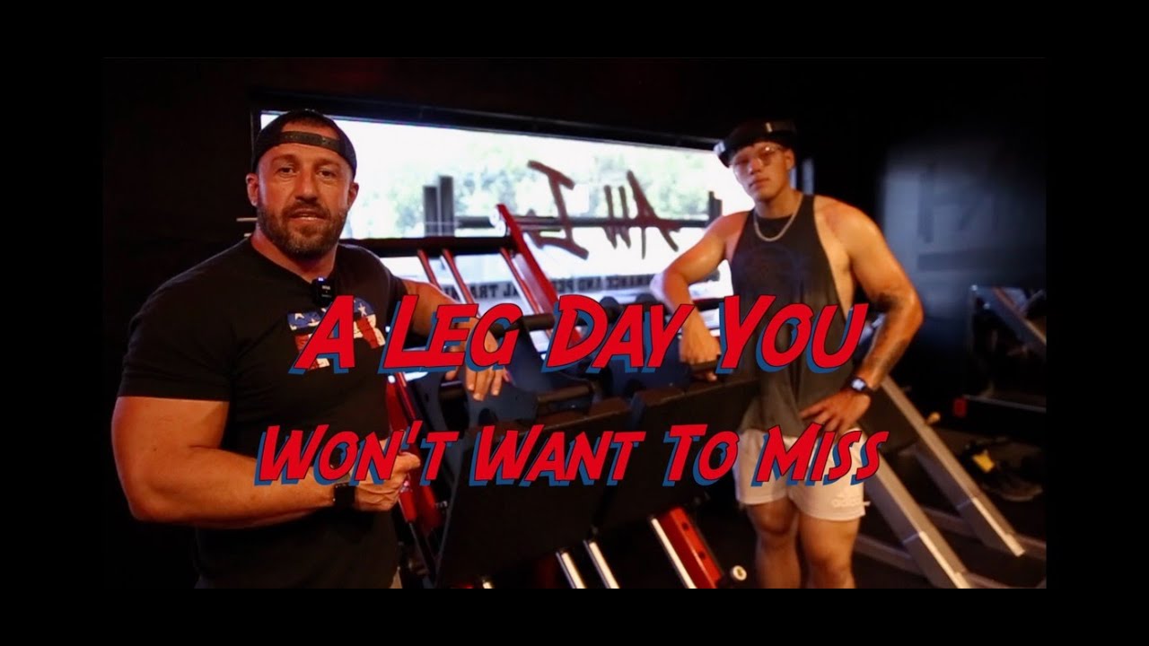 Leg Day Workout You Won't Want To Miss - YouTube