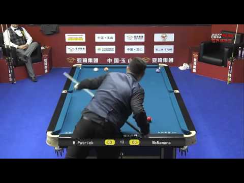 Patrick Holtz VS David McNamara - Men - 2017 Chinese Billiards World ...