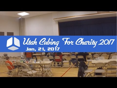 Utah Cubing For Charity 2017 Competition Video - YouTube
