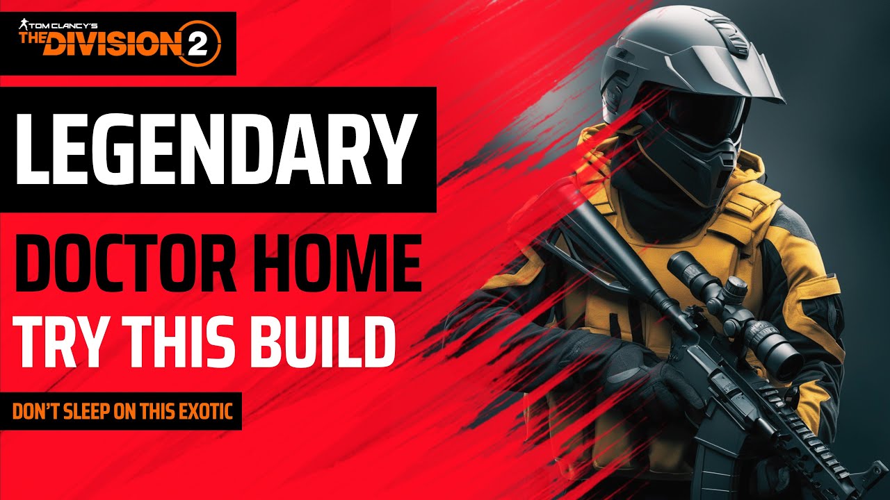 The Division 2 - BEST LEGENDARY DOCTOR HOME BUILD - COMBAT MEDIC - YouTube