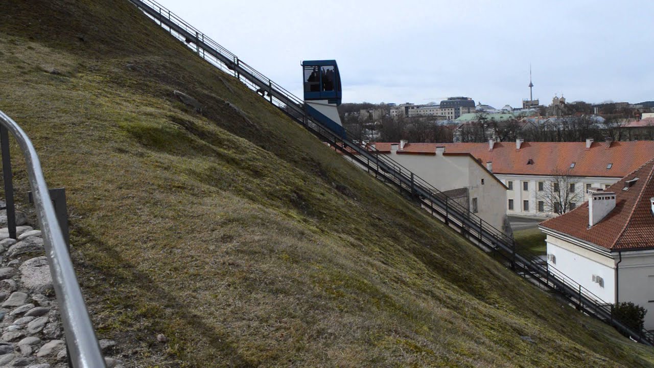Gedimino pilies funikulierius - YouTube