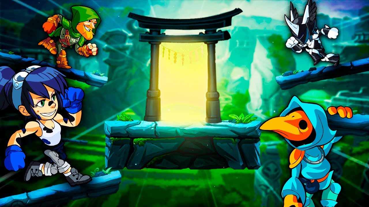 I Hosted a Brawlhalla Custom Map Parkour Race! - YouTube