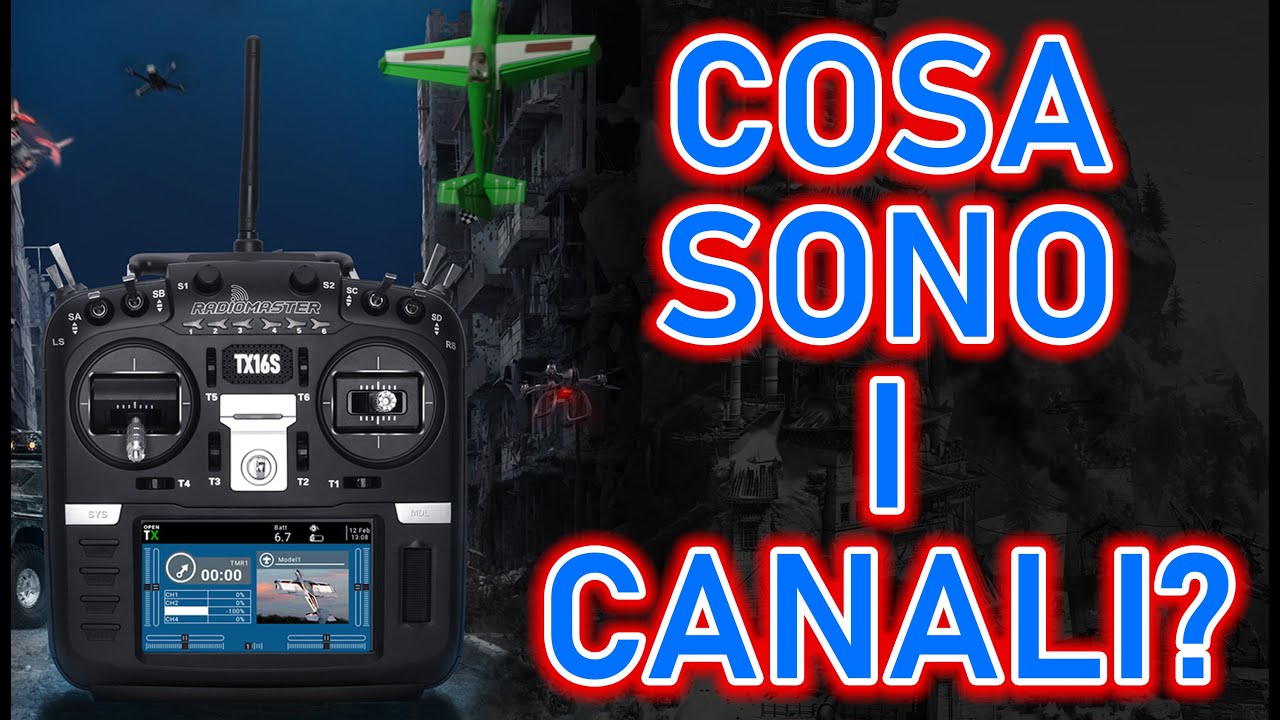 Cosa sono i CANALI di un AEREO o DRONE e come funzionano? - YouTube