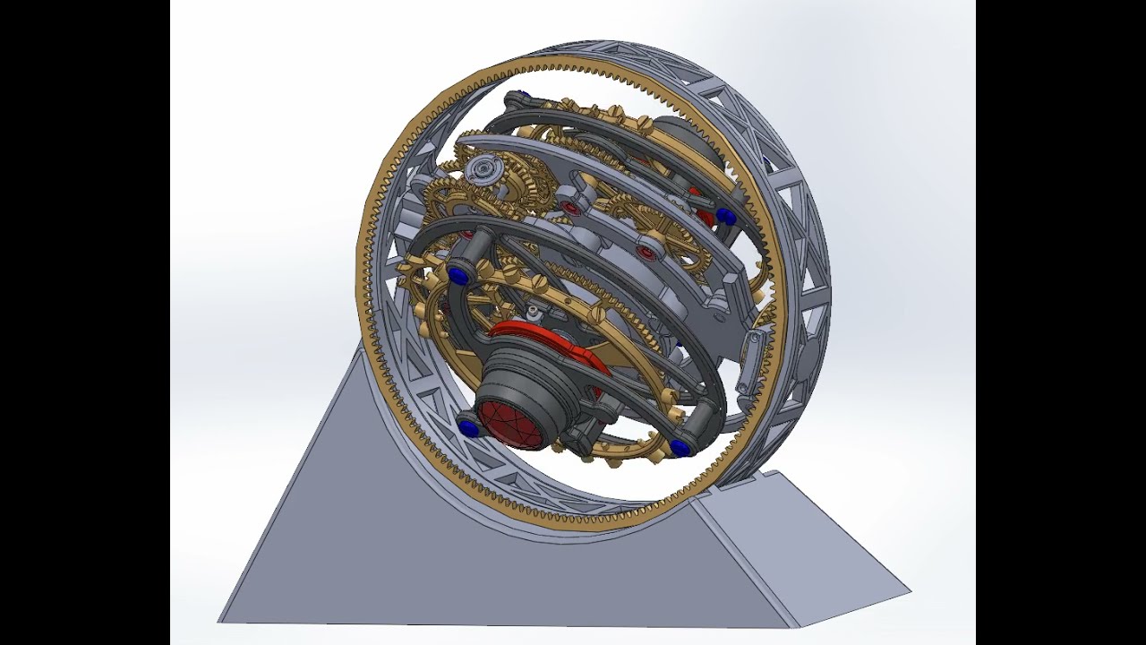 Dual Escapement 3-Axis Tourbillon - YouTube
