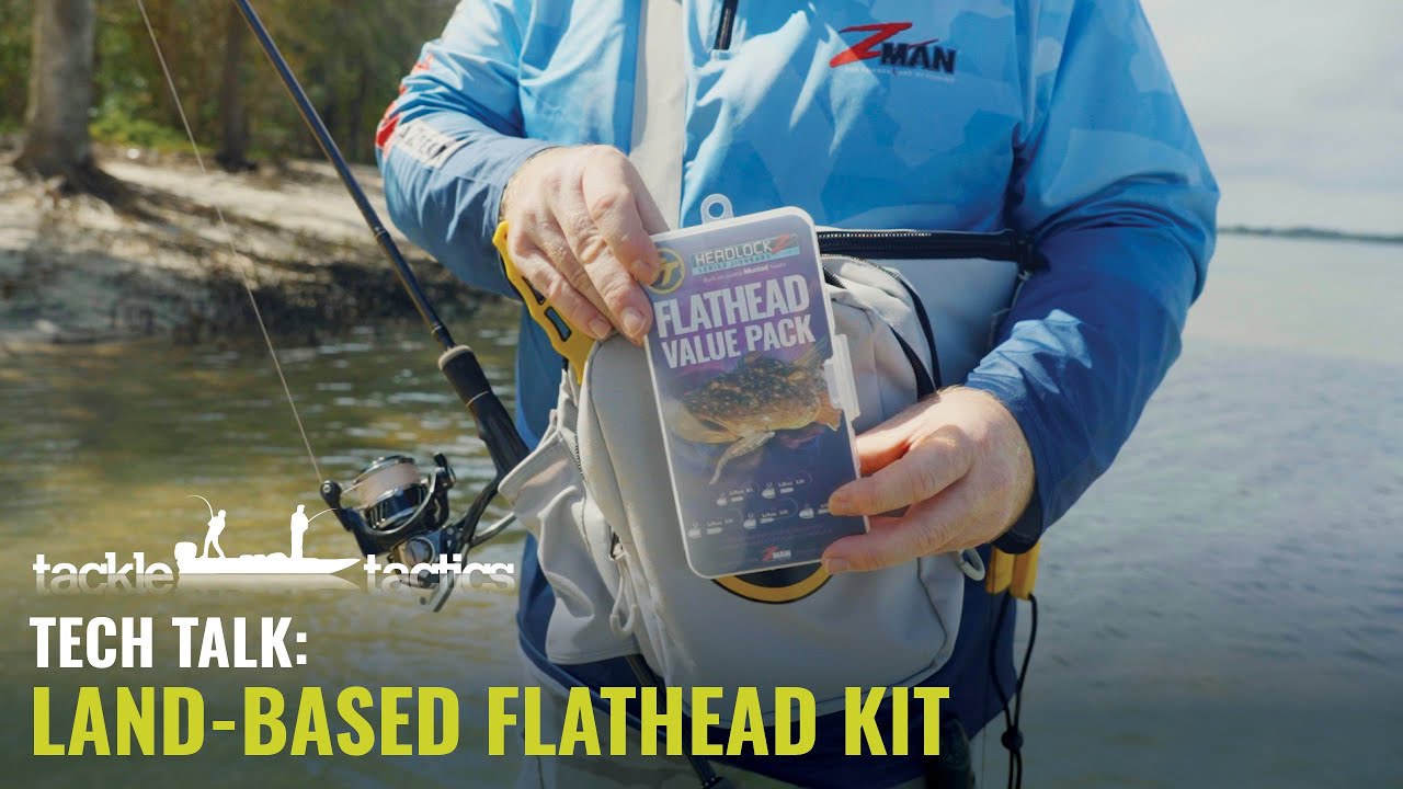 Land Based Flathead Fishing Kit - Gearing Up for Chasing Flathead on ...