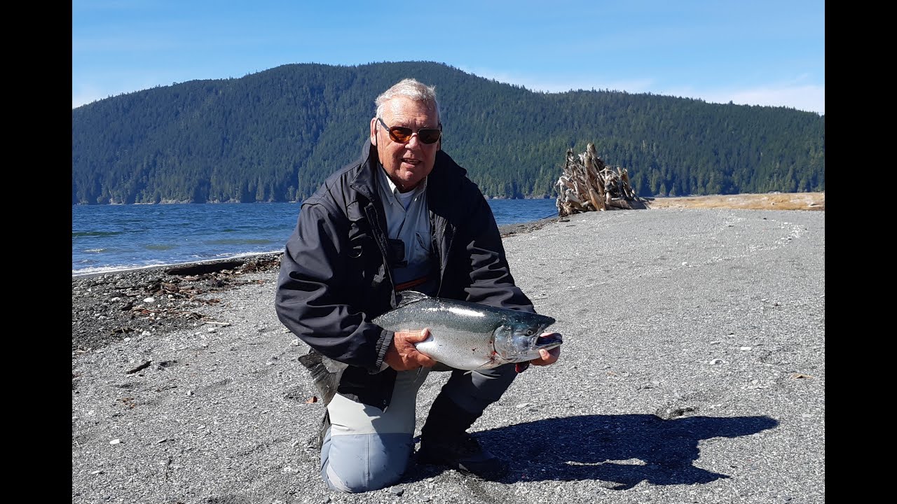 A Brace of Bruiser Beach Coho - YouTube