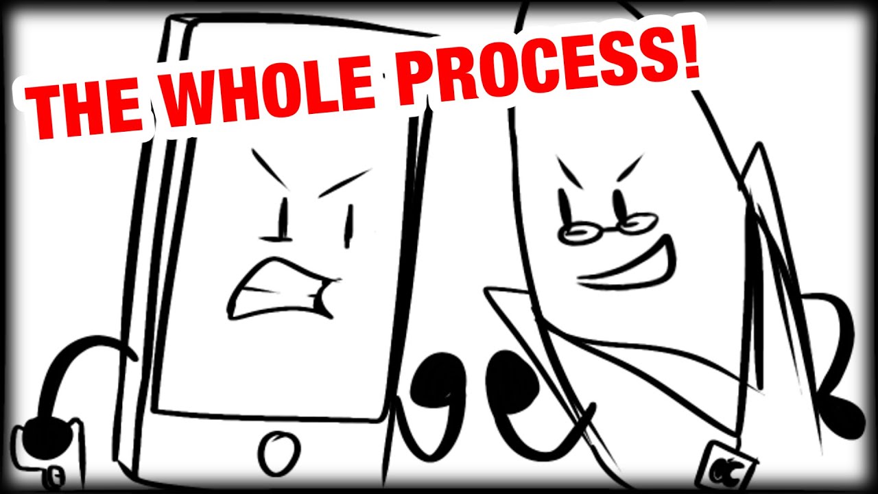 His Crimes As 4Seen - Animatic process (flashing warning) - YouTube