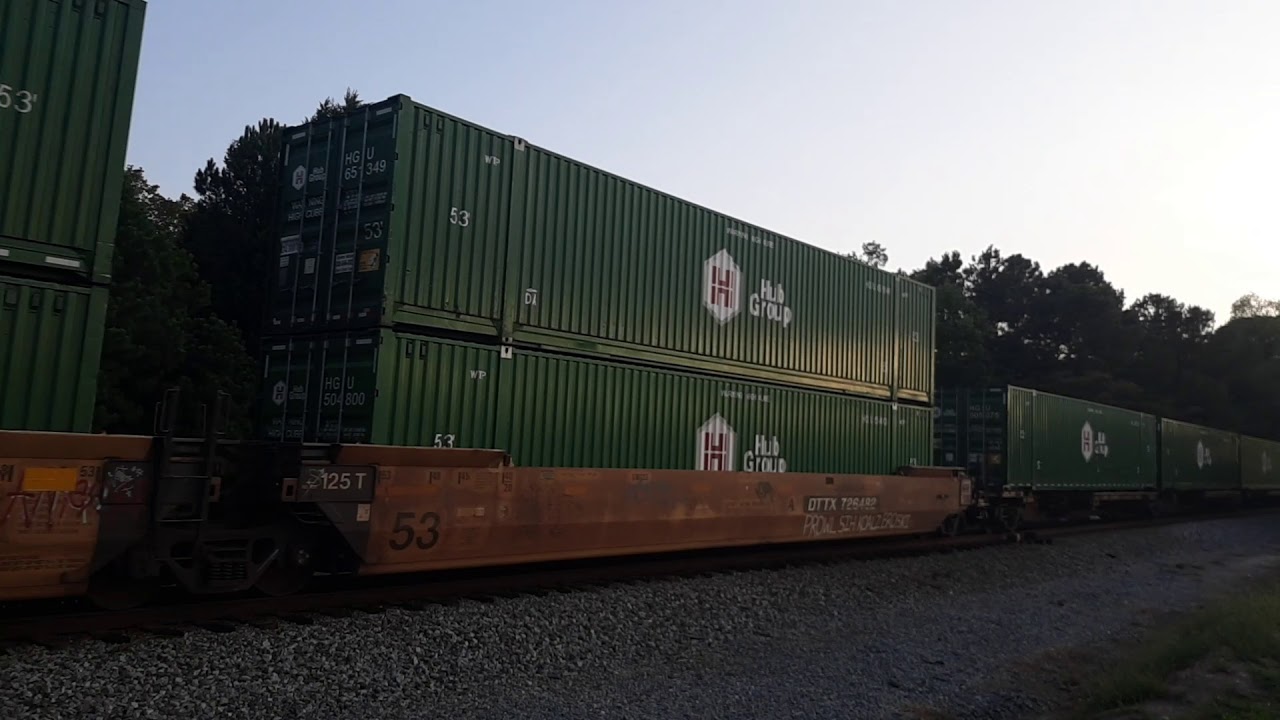 NS 222 with NS 4033 AC44C6M and NS 8031 ES44AC - YouTube