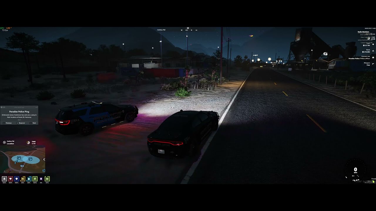 ParadiseRP PD respond to a Container Heist - YouTube