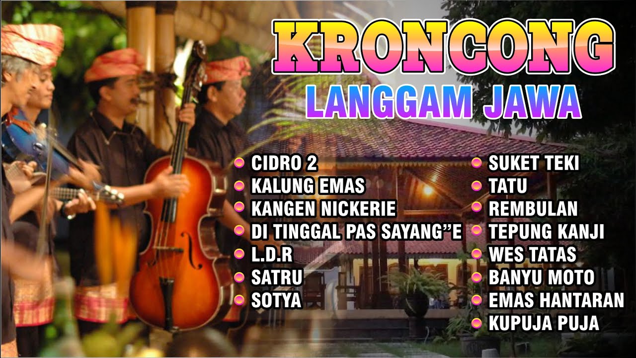 KRONCONG VERSION | Kumpulan Lagu Jawa Kroncong-Musicsantai - YouTube