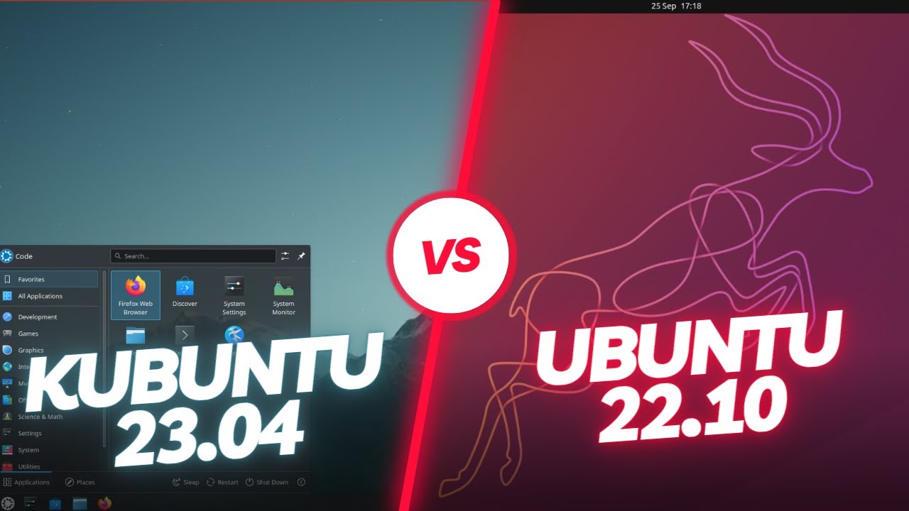 Ubuntu 22.10 VS Kubuntu 23.04 (RAM Consumption) - YouTube