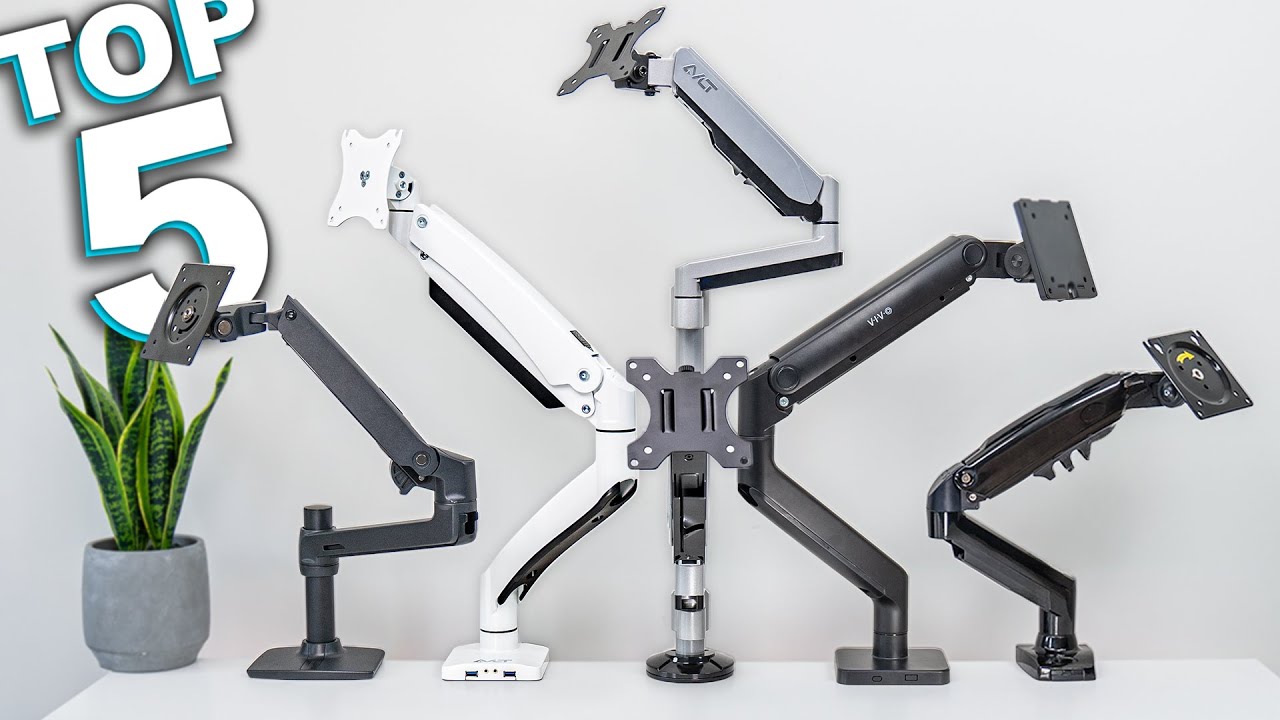 Top 5 Best Monitor Arms - YouTube