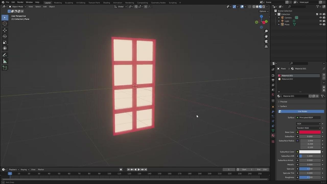 Blender 3D sketchy outlines effect with grease pencil - YouTube