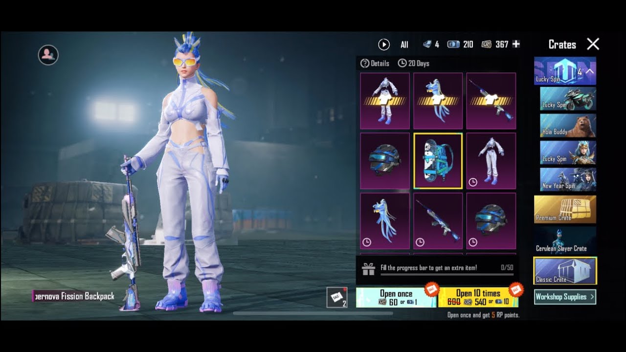 🔥 Luckiest 200 Classic Crate Opening || Sab Mil Gaya || Bgmi - YouTube