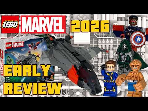 Lego Avengers: Doomsday Quinjet 76347 Set Review