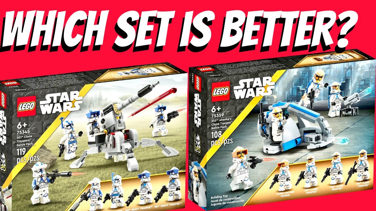 Ultimate LEGO Star Wars Battle: 75345 vs 75359 Showdown! Which Set is ...