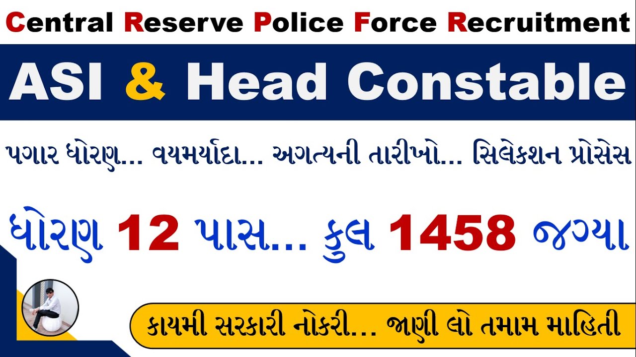 CRPF Recruitment 2023 Notification | CRPF Head Constable Recruitment ...