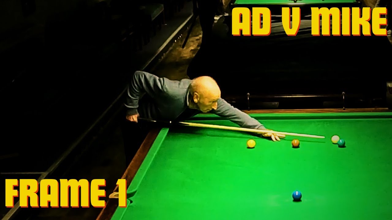 Frame 1 of my Snooker Summer Handicap League Match Against Mike - YouTube