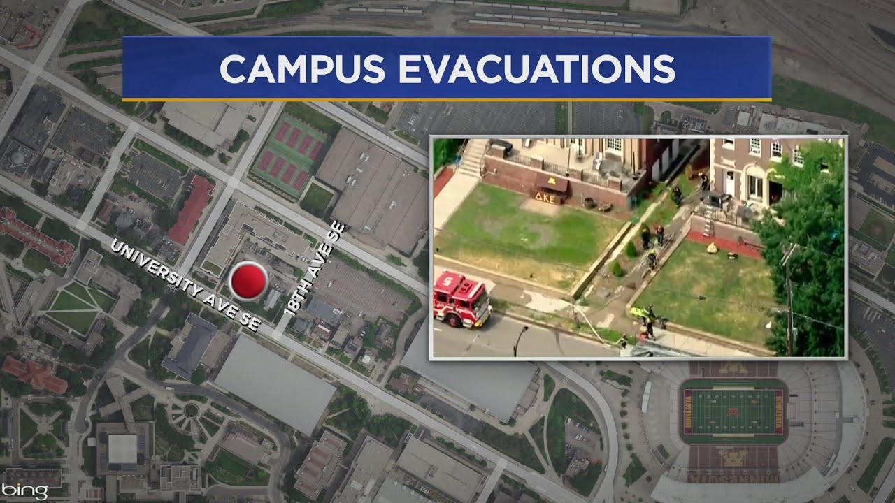 All clear given after reported underground explosion near U of M - YouTube