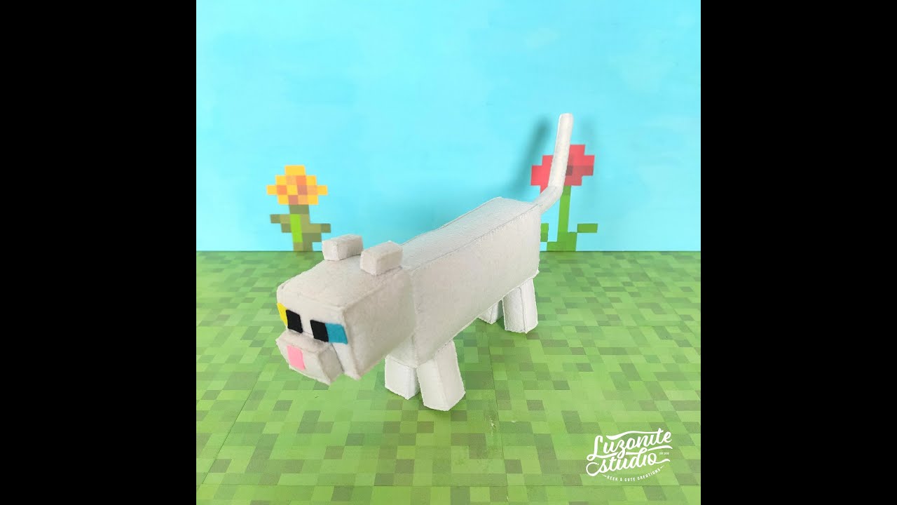Minecraft Lets play EP1 Kitty cat! - YouTube