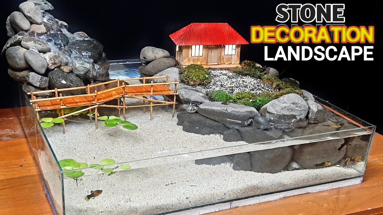 Make Diorama Miniature Stunning Realistic Waterfall at Home - YouTube