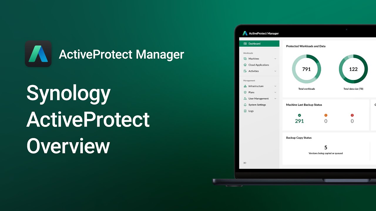 ActiveProtect Overview: Secure Your Data | Synology - YouTube