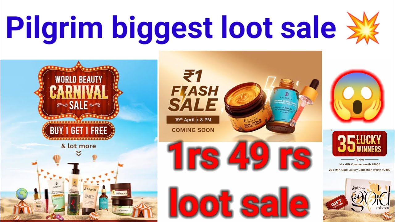 Pilgrim most awaited sale 💥 | pilgrim 1rs sale 💥 so many free gift 🎁 ...