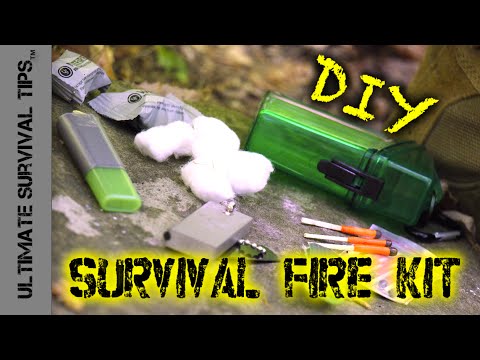 DIY - BEST Survival FIRE Kit - Bug Out / Camping / EDC / Emergencies ...