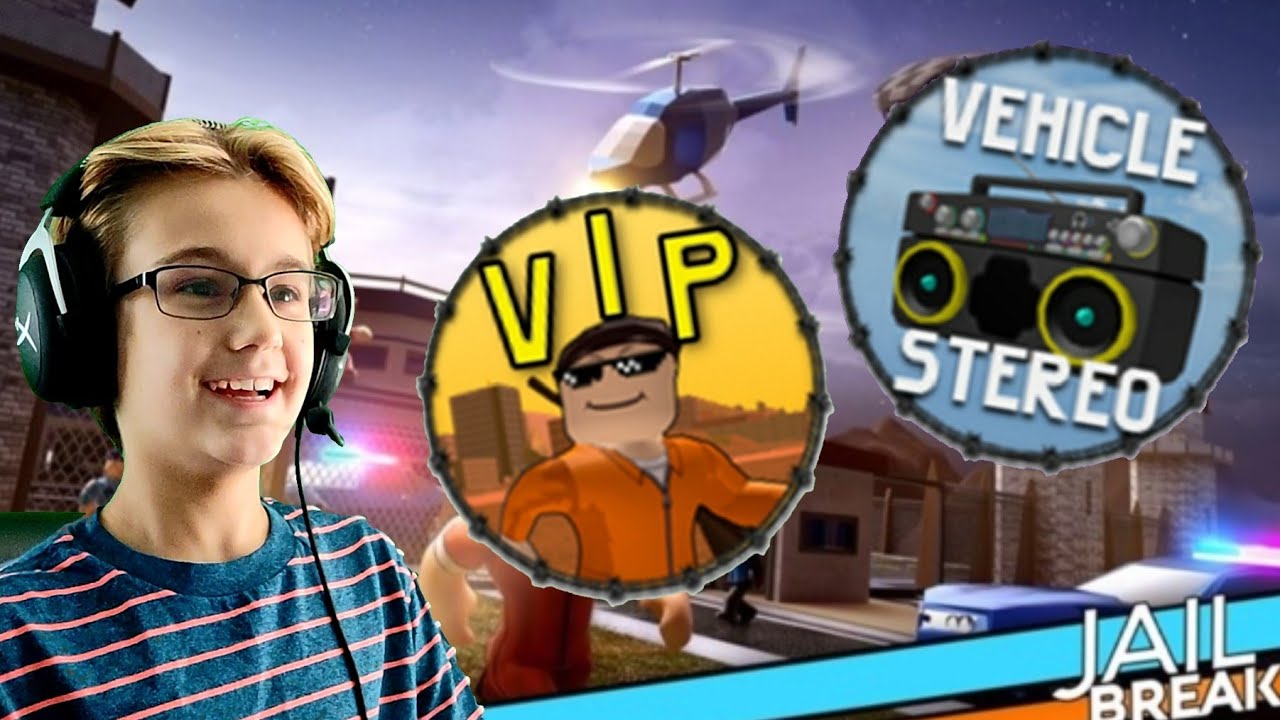 Using the VIP and Custom Music gamepasses in Jailbreak! (Roblox) Ft ...