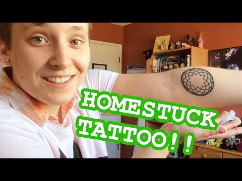 I Got A Homestuck Tattoo! - YouTube