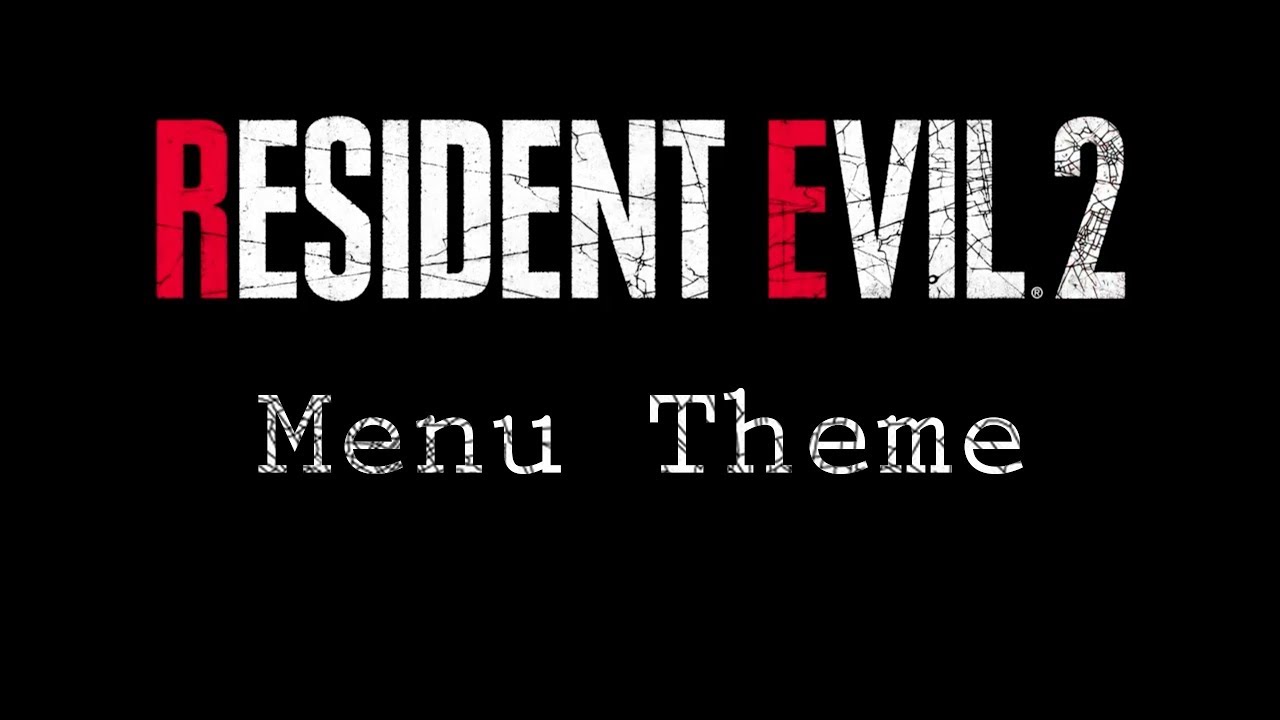Resident Evil 2 Remake Menu Theme OST - YouTube