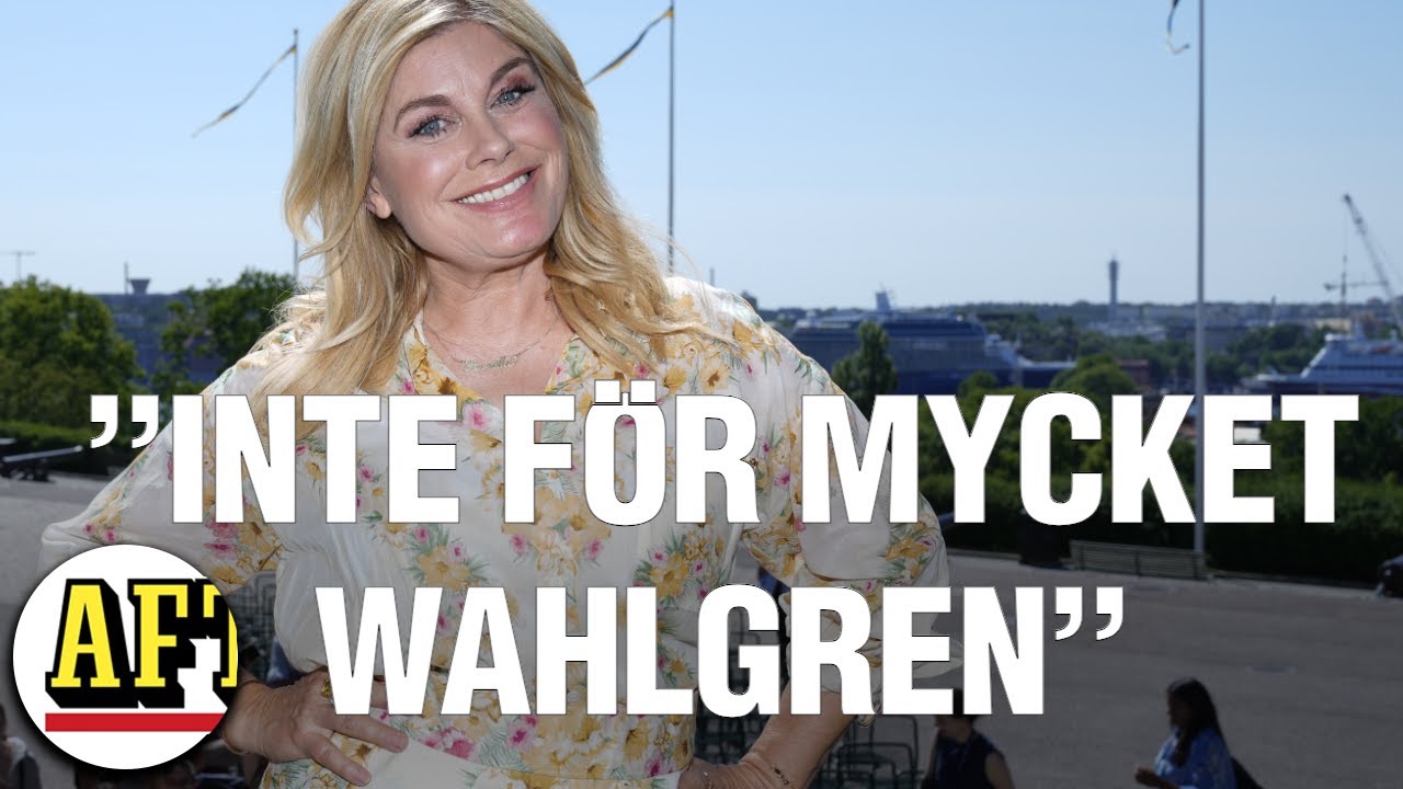 Pernilla Wahlgren om Allsången: ”Skönt att det inte är för mycket ...