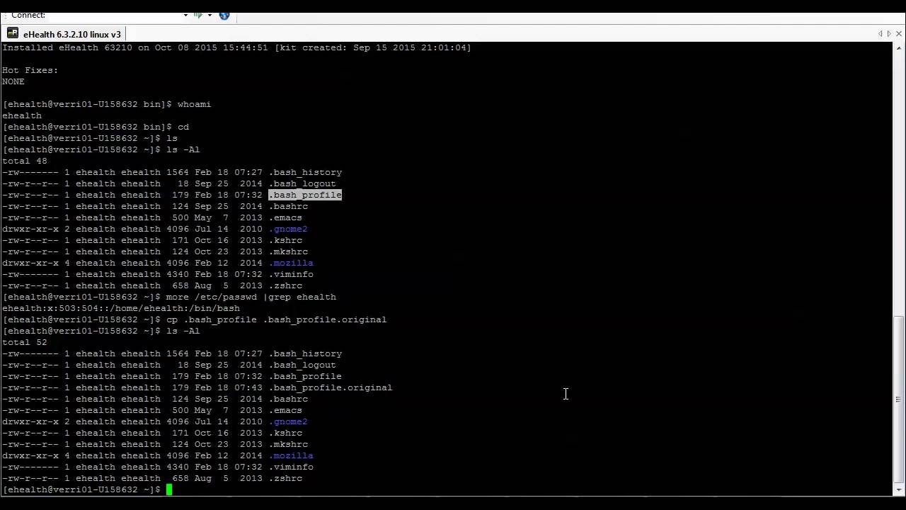 How to source the CA eHealth environment on linux - YouTube