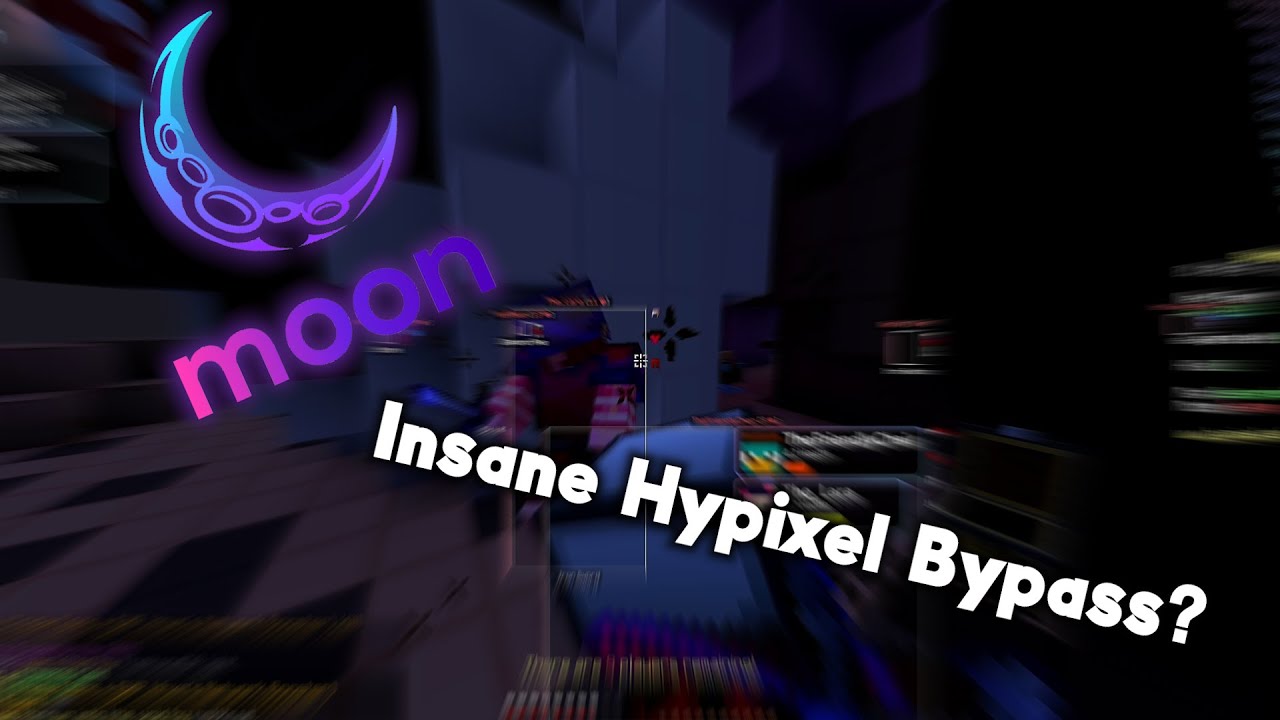Mooning Children On The Hypixel Network With Moon Client - YouTube