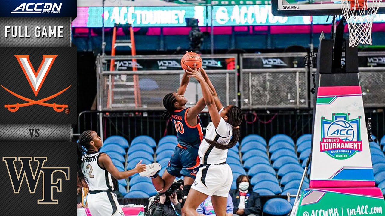 Virginia vs. Wake Forest Full Game Replay | ACC Women’s Basketball ...