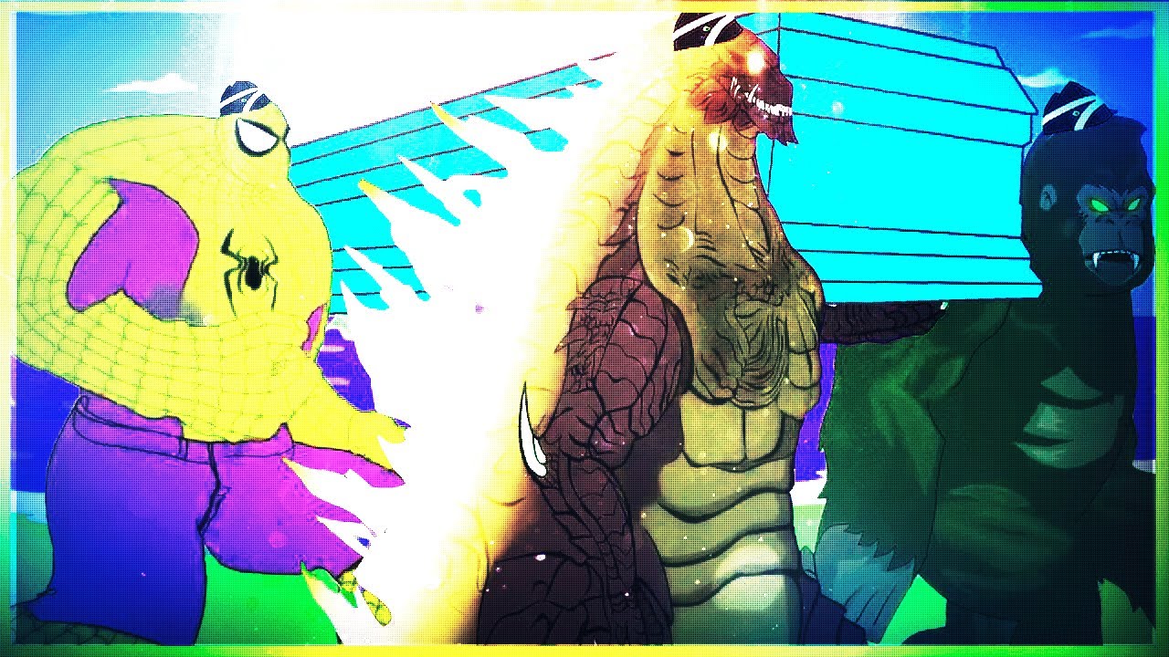 Baby Godzilla & Kong VS Mecha Godzilla - Multifaceted Coffin Dance Song ...