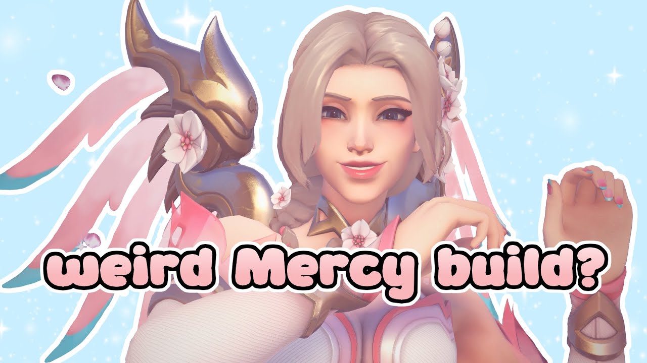 trying my weird mercy build idea!! ♡ Mercy OW2 Stadium - YouTube