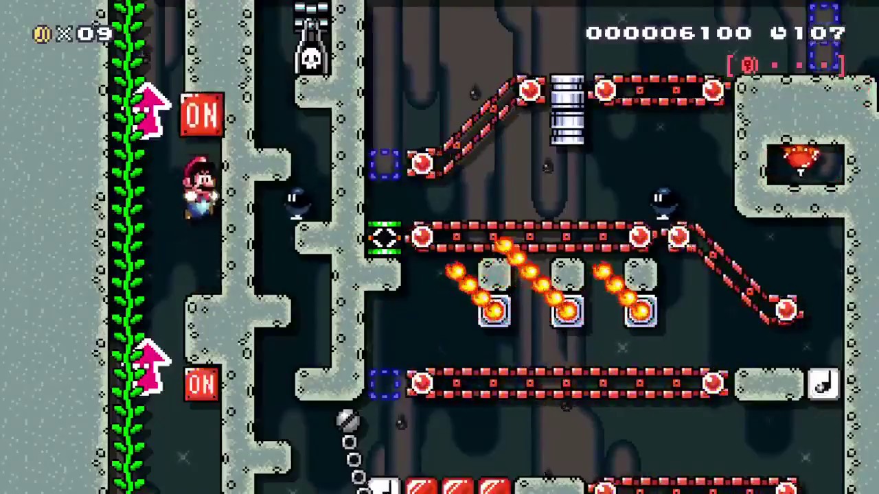 Super Mario Maker 2: Pipes of Ice and Fire - Teaser (ID: L6X-31D-5GF ...
