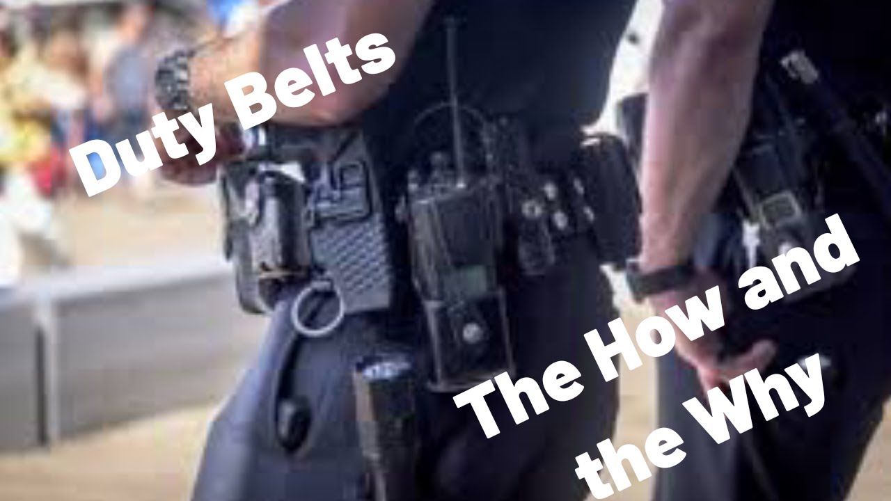 PSO/Security Duty Belt (2018) - YouTube
