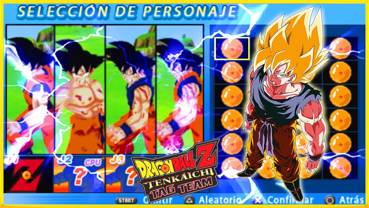 ¡ESTA ISO ES ESPECTACULAR! | Dragon Ball Z Tenkaichi Tag Team | DBZ TTT ...