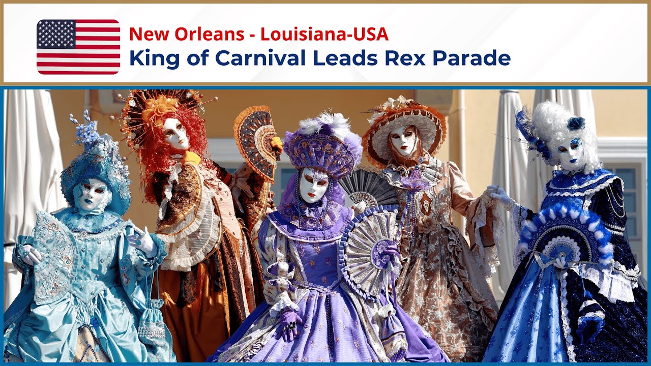 Live: King of Carnival Leads Rex Parade at Mardi Gras 2025 | New ...