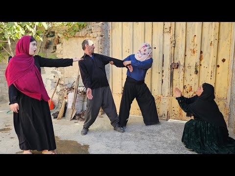 Zeinab's father's decision to run away from home and join Mojtaba
