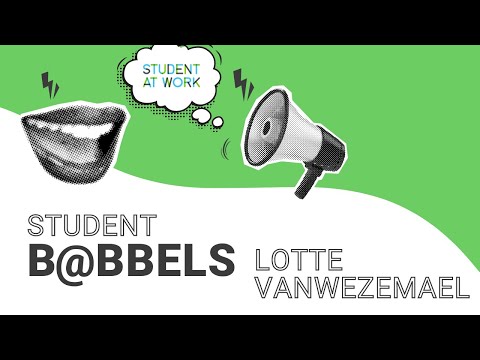 Aflevering 1 I Student B@bbels l Lotte Vanwezemael I Freyke