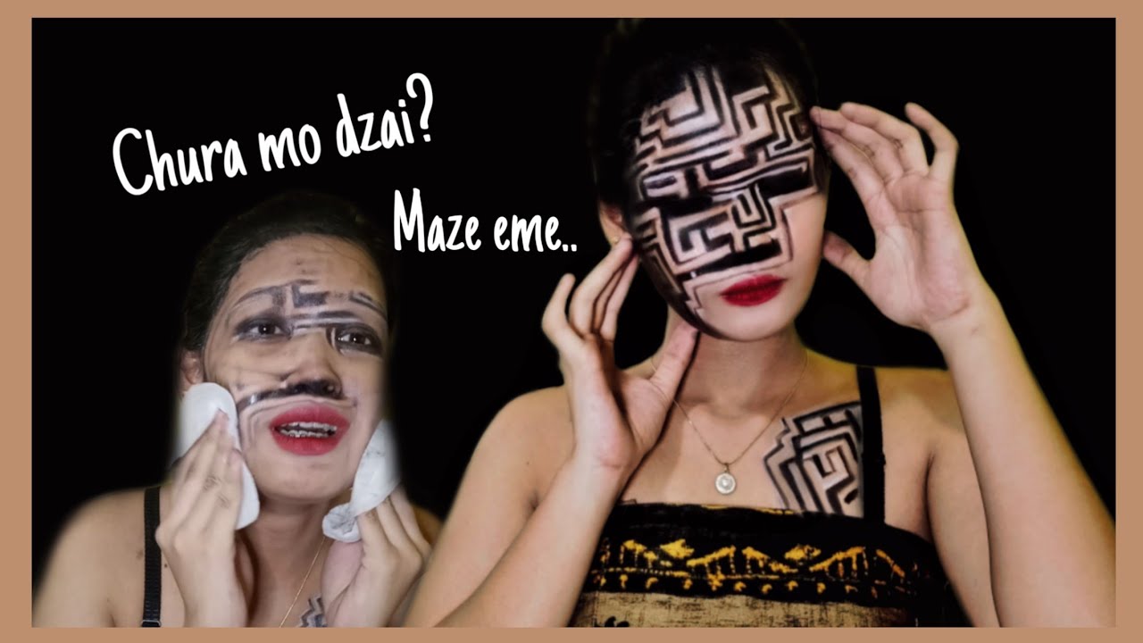 MAZE MAKEUP AND FACE PAINT INSPIRED — Removing my makeup din — VLOG#48 ...