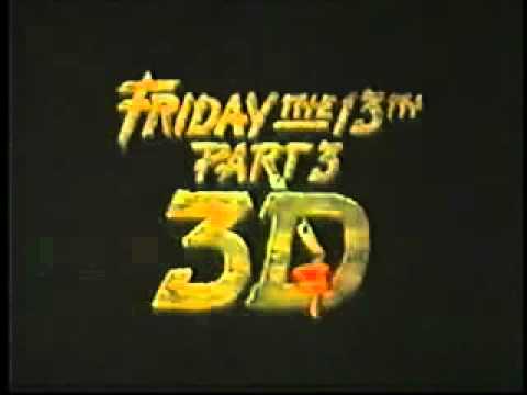 (1982) Friday The 13th Part 3 in 3-D Trailer