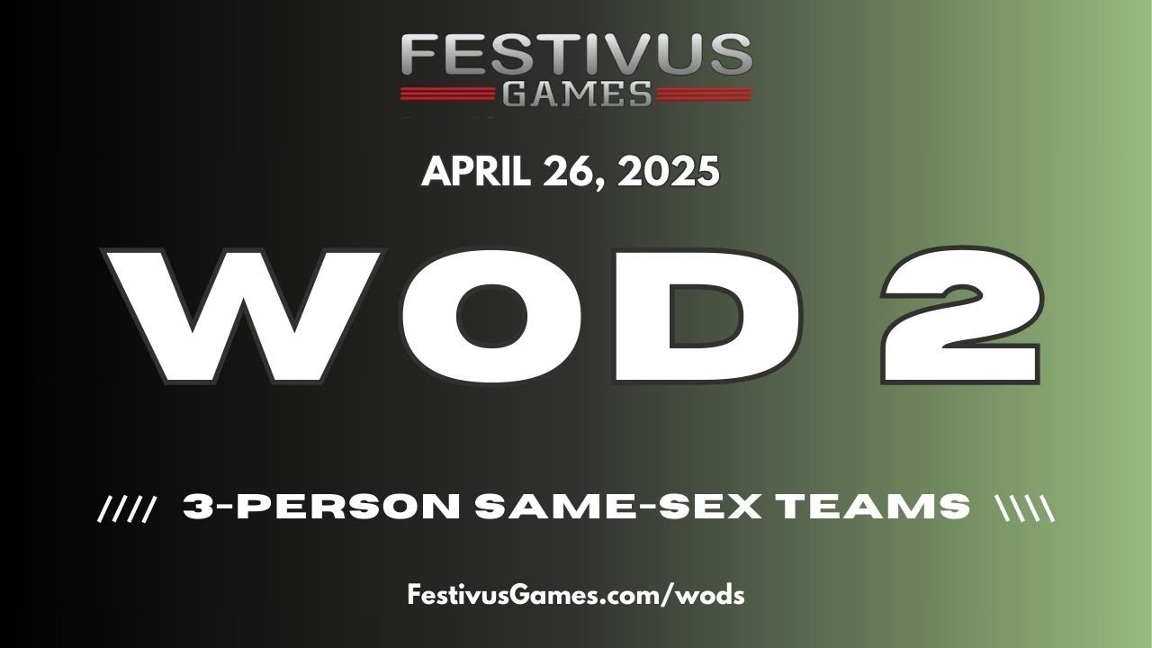 Festivus Games Spring 2025 - Event 2 - Teams - YouTube