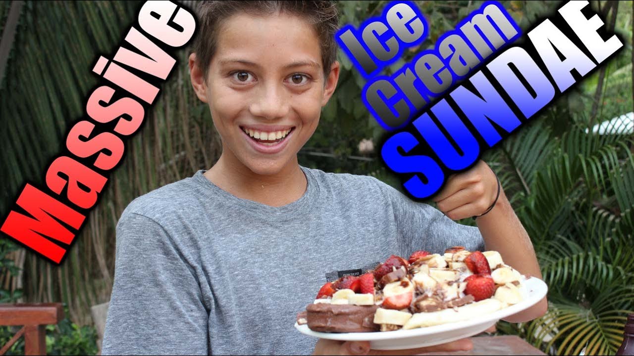 How To Make a Crazy Ice Cream Sundae - YouTube