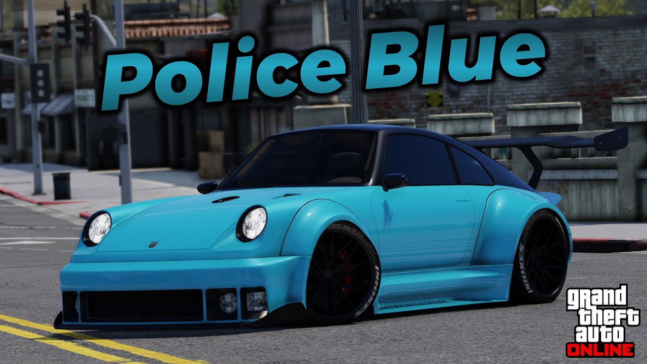 GTA 5 - Police Blue CREW COLOR!! | CREW COLOR UPDATE - YouTube