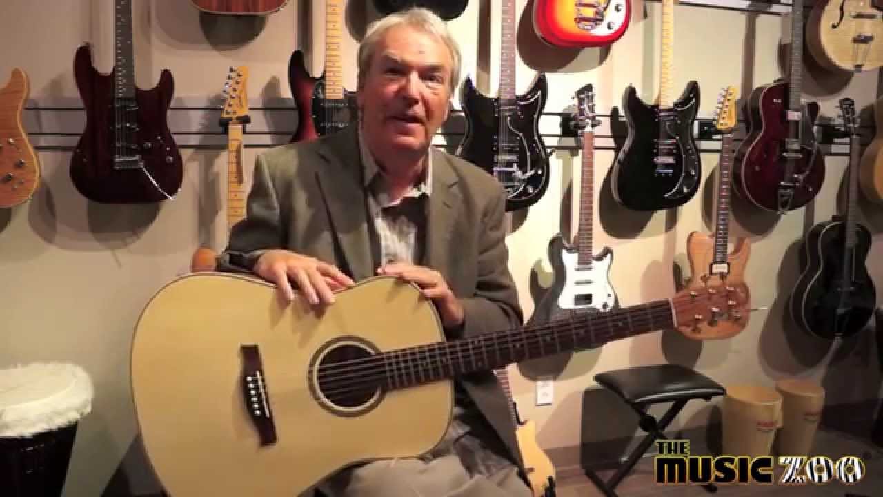 Music Zoo Exclusive Seagull S6 Koa Guitar With Robert Godin - YouTube