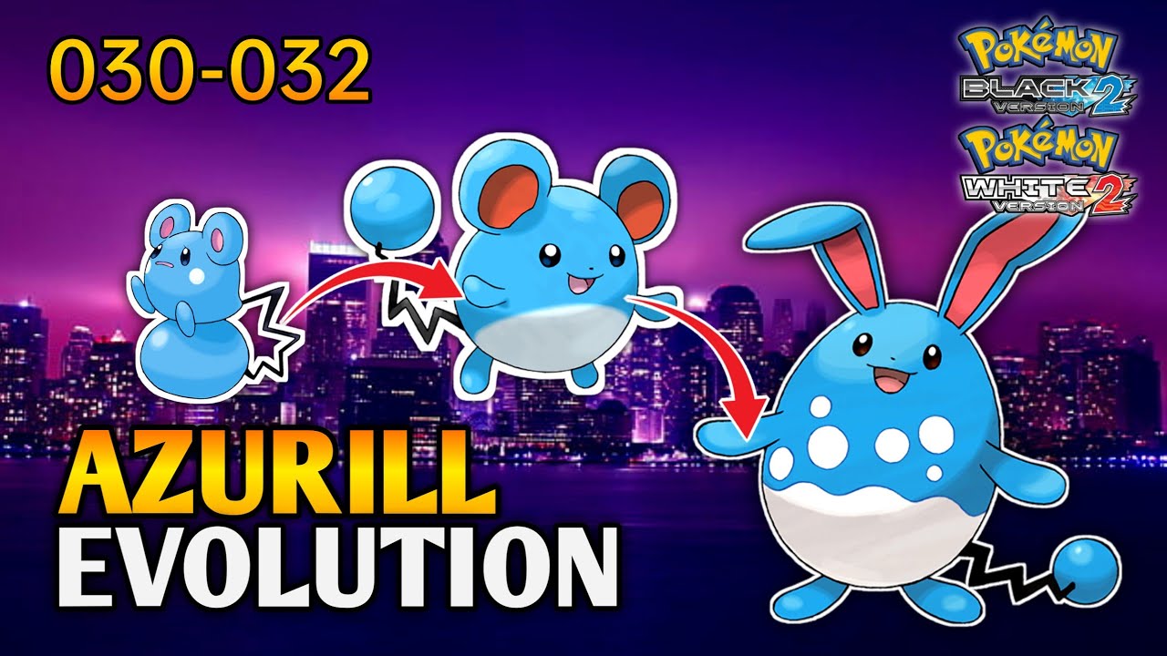 Azurill Evolution Chart